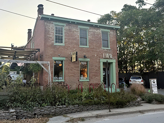 This historic brick building houses pizza treasures that would make any Italian nonna nod in approval.