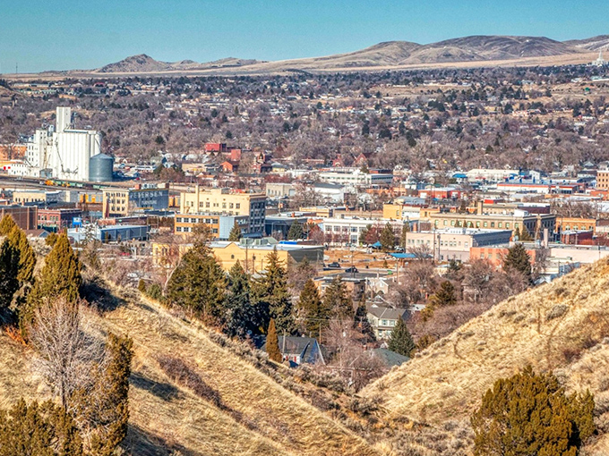 Historic downtown Pocatello shows its bones, where brick buildings tell stories your wallet will appreciate hearing.