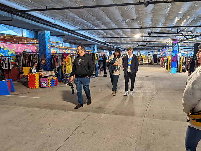 Portland Flea's colorful underground market feels like stepping into a secret club where everyone has amazing taste.