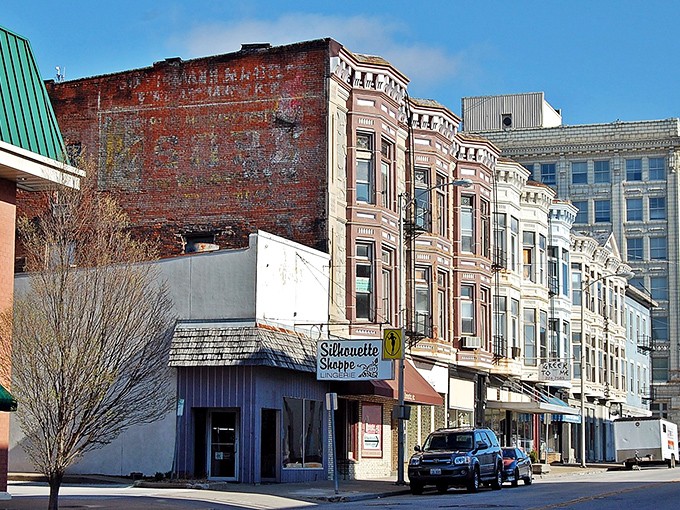 Quincy's well-preserved downtown looks like a movie set for a heartland drama, complete with vintage signage and brick-paved character.