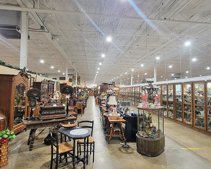Endless aisles of furniture, collectibles, and memories – Relics is where nostalgia gets organized.
