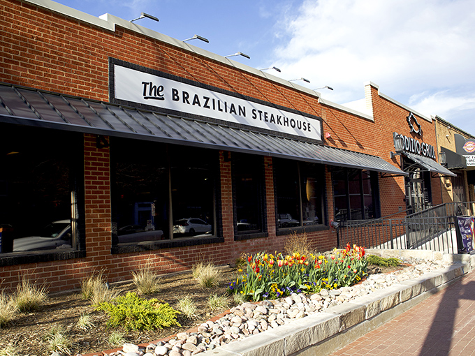 Sometimes the best steakhouse experiences hide behind the most unassuming exteriors - this is one of those gems.