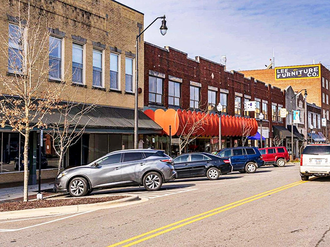 Sanford's downtown invites you to park the car and stretch those legs. Window shopping is still free entertainment!