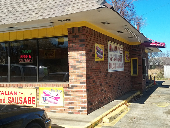 This no-frills hot dog haven proves that sometimes the most memorable meals come from the most modest surroundings.