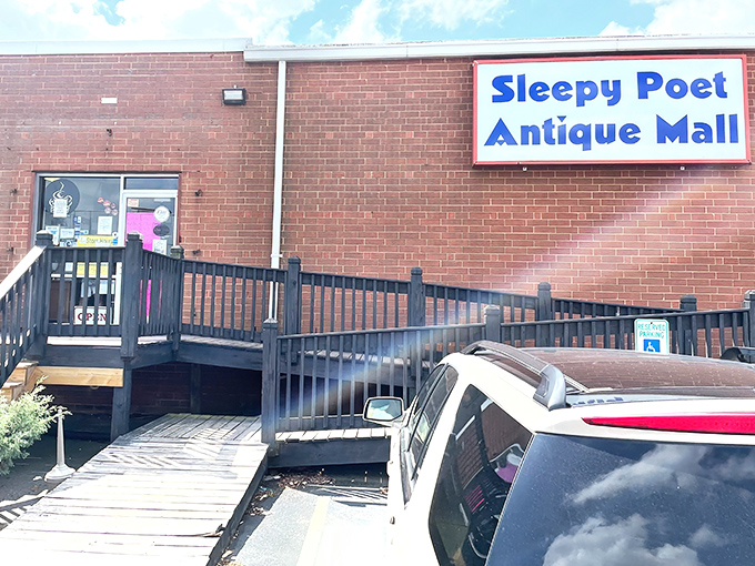 Behind those brick walls lies a labyrinth of vintage treasures where one person's forgotten past becomes another's perfect conversation piece.