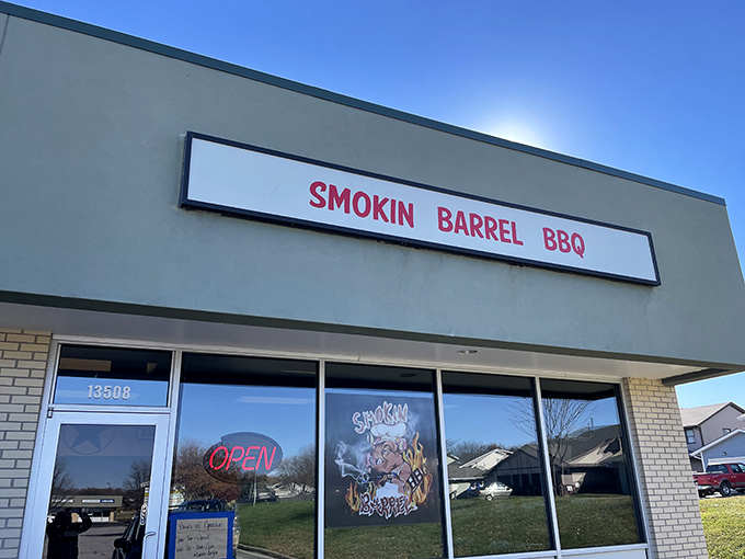 That cheerful pig logo isn't kidding around; this Omaha gem knows exactly how to handle meat and smoke perfectly.