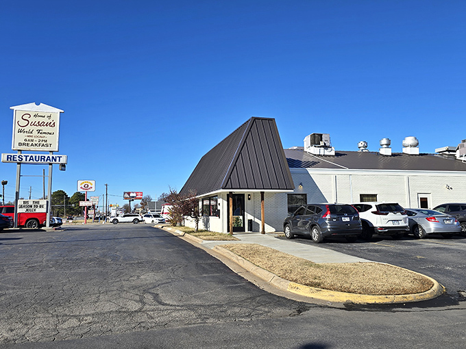 Sometimes the best breakfast joints look like they've been feeding folks since the Eisenhower administration, and that's perfectly fine.