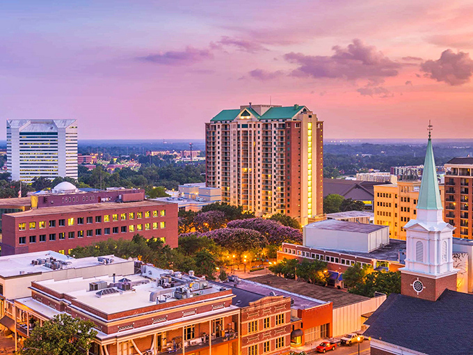 The golden hour hits differently in Tallahassee. Florida's capital city offers cultural richness without the coastal price tag.