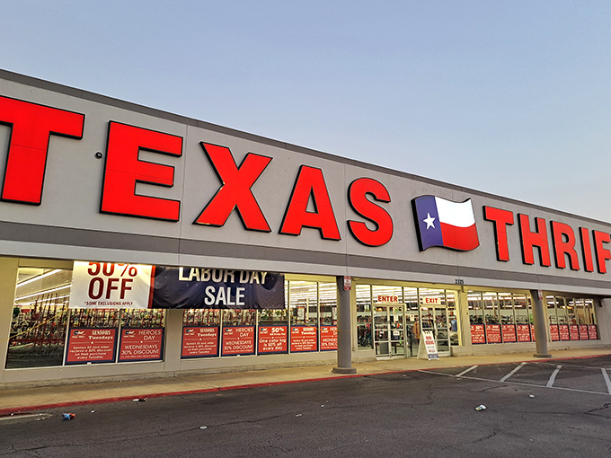 This sprawling thrift palace makes regular stores look like corner shops in comparison.