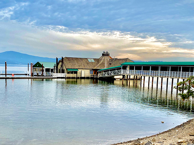 Dining on the water takes on new meaning at The Cedars, where your meal comes with a side of breathtaking lake scenery.