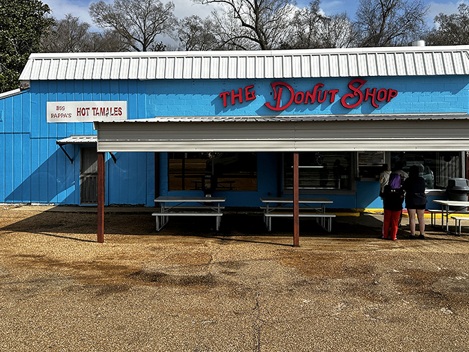 When a place calls itself "The Donut Shop," you know they're confident about delivering exactly what you need.