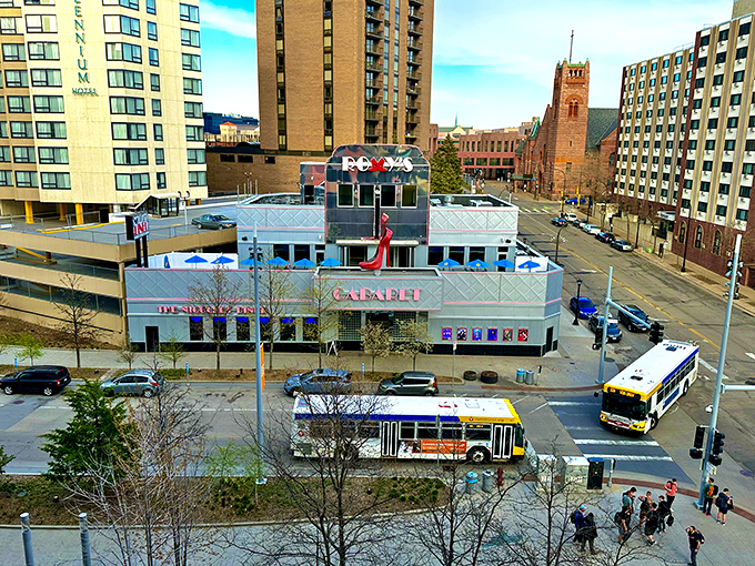 Downtown Minneapolis's 24-hour haven where city buses and hungry night owls converge for malts that require both a spoon and serious commitment.