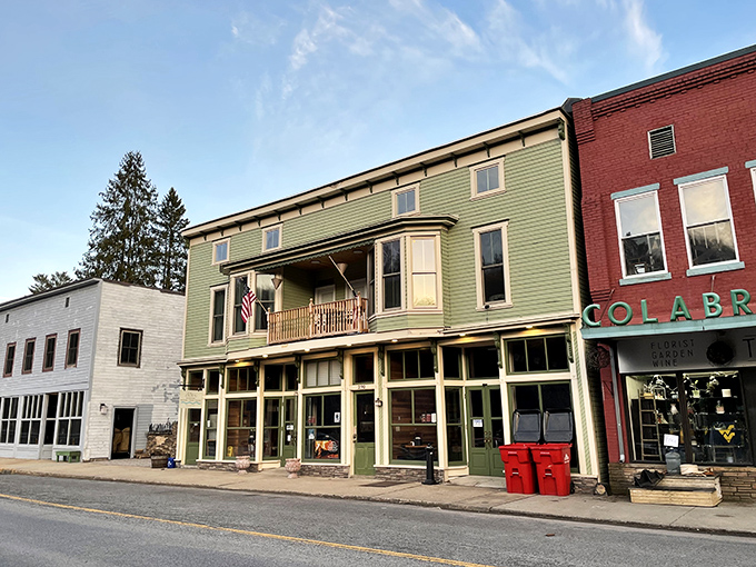 This colorful main drag proves that mountain towns know how to balance history with modern mountain living.