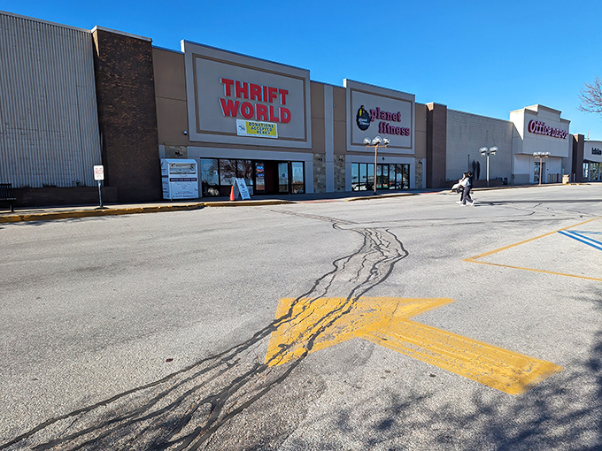 Nestled between Planet Fitness and OfficeMax, this thrifting hotspot proves one shopper's castoffs become another's treasures.