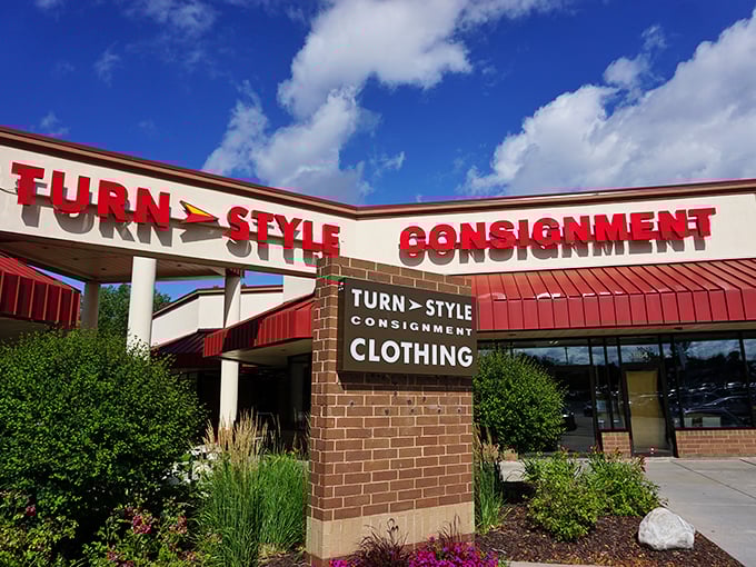 Consignment shopping gets the red-carpet treatment at Turn Style, where second-hand doesn't mean second-best.