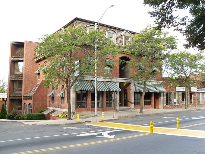 In Ware, the brick buildings have stories to tell&mdash;if only you'll slow down long enough to listen.