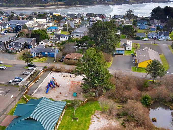 Yachats offers that perfect blend of small-town charm and coastal beauty where the forest practically shakes hands with the sea.