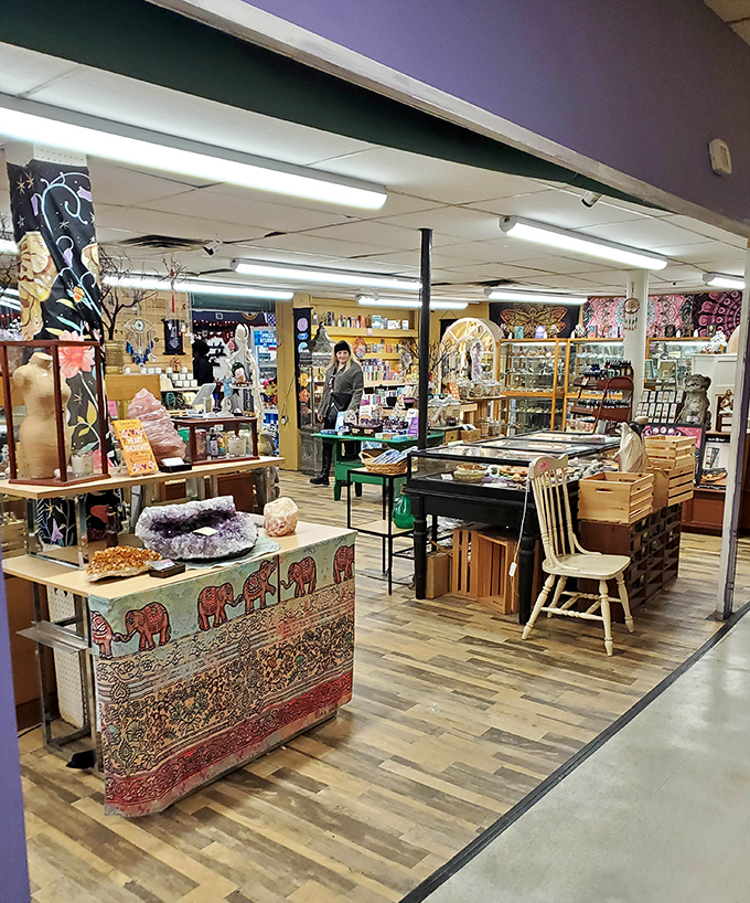 Where shopping meets social event&mdash;the market's wide aisles invite exploration between permanent vendors selling everything from fresh bread to vintage vinyl.