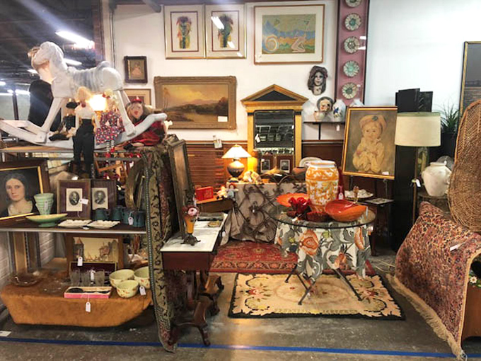 Not just furniture, but time capsules of lives well-lived, arranged like a three-dimensional family album of American history.