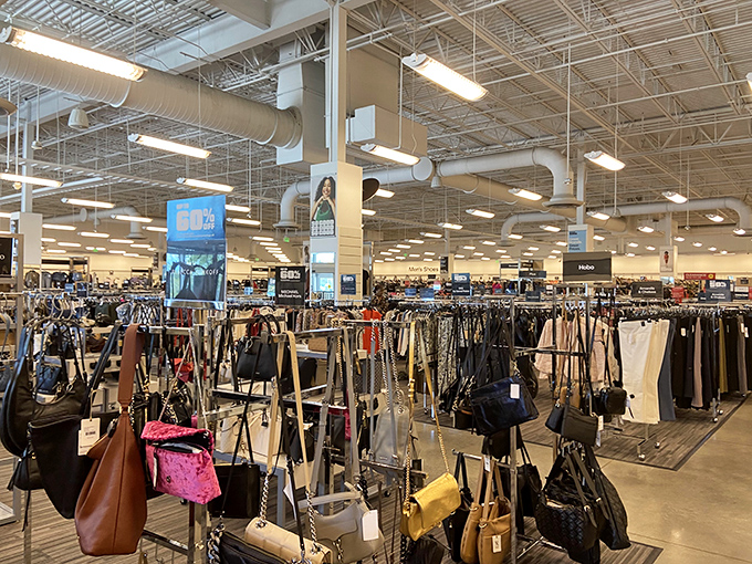 Handbag nirvana! From practical totes to statement clutches, this is where fashion meets function at prices that won't require a second mortgage.