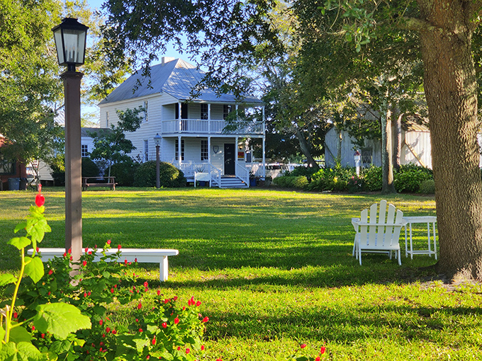 White picket fences and wraparound porches&mdash;this historic home embodies Southern charm with a side of "please stay awhile."