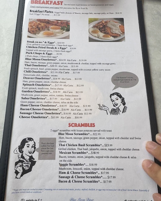 This menu isn't just food options&mdash;it's a roadmap to happiness. Each item promises a delicious journey worth every bite.