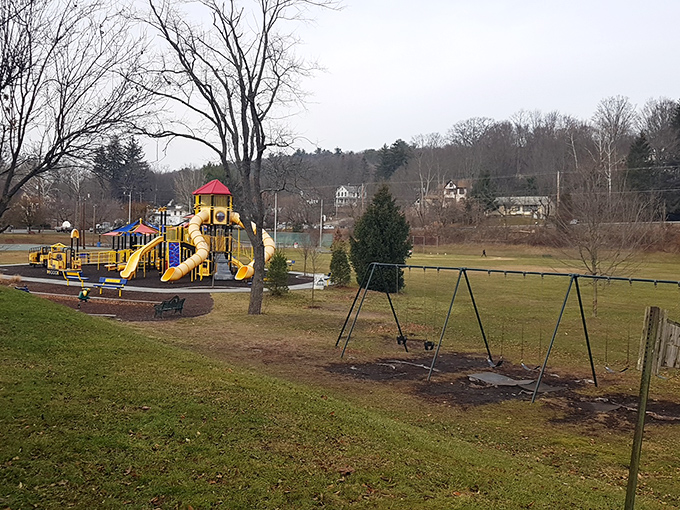 Bingham Park offers family fun without the fancy price tag. Those yellow slides have probably launched more childhood memories than NASA.