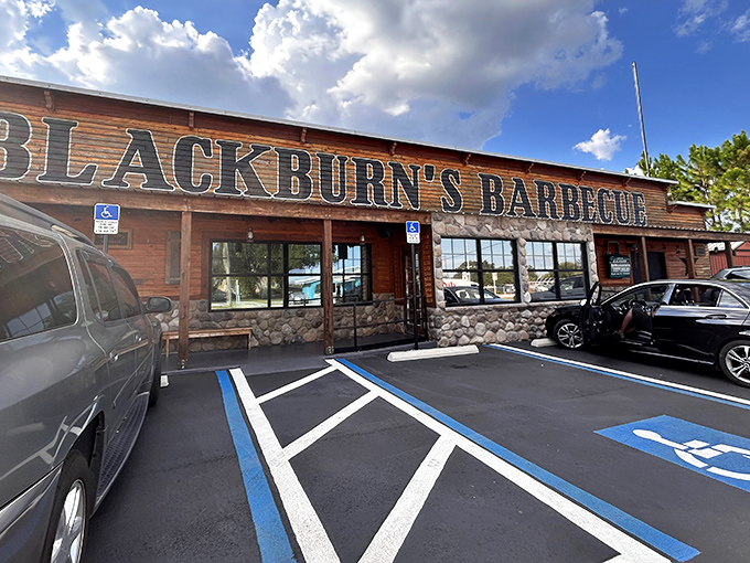 Blackburn's Barbecue doesn't need fancy frills&mdash;just wood, smoke, and time to create the kind of ribs that make conversation impossible except for appreciative grunts.