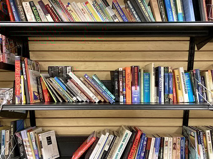 Each bookshelf tells a thousand stories&mdash;literally. From forgotten bestsellers to obscure gems, it's like a library where you can take home permanent souvenirs.