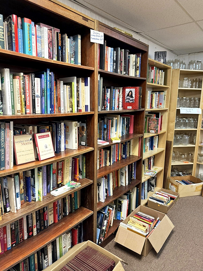 Bibliophiles beware&mdash;you might need to cancel your afternoon plans once you discover these well-stocked shelves of literary treasures at bargain prices.