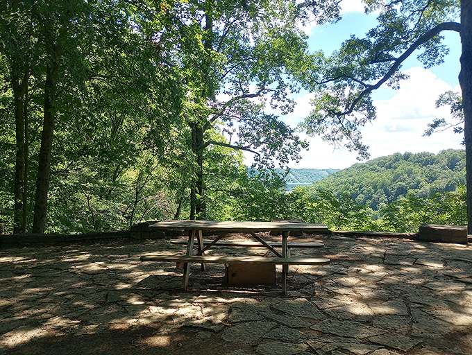 Main Street's 19th-century buildings stand proudly in their original glory, no Hollywood set designers needed here.