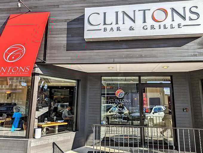 Clintons Bar & Grille&mdash;where locals debate everything from Red Sox pitching to town politics over perfectly crafted comfort food.