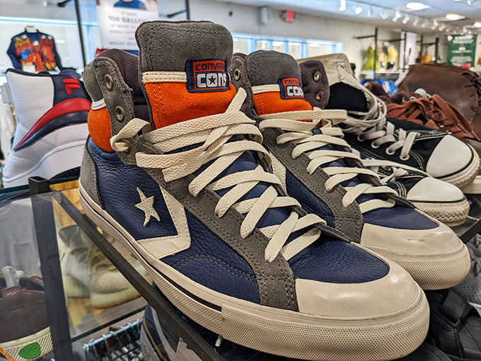 These aren't just Converse&mdash;they're stories waiting for new chapters. High-tops with personality that won't kick your budget to the curb.