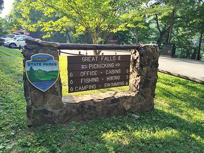 This unassuming sign promises adventures in every direction. Like a treasure map where X marks... well, everything worth experiencing.