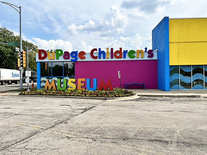 The DuPage Children's Museum proves that primary colors never go out of style, especially when they're housing the antidote to "I'm bored."