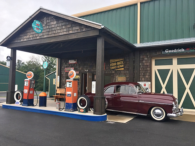 Time travel isn't just science fiction at the Eagles Mere Air Museum, where vintage pumps and classic cars transport you to simpler times.