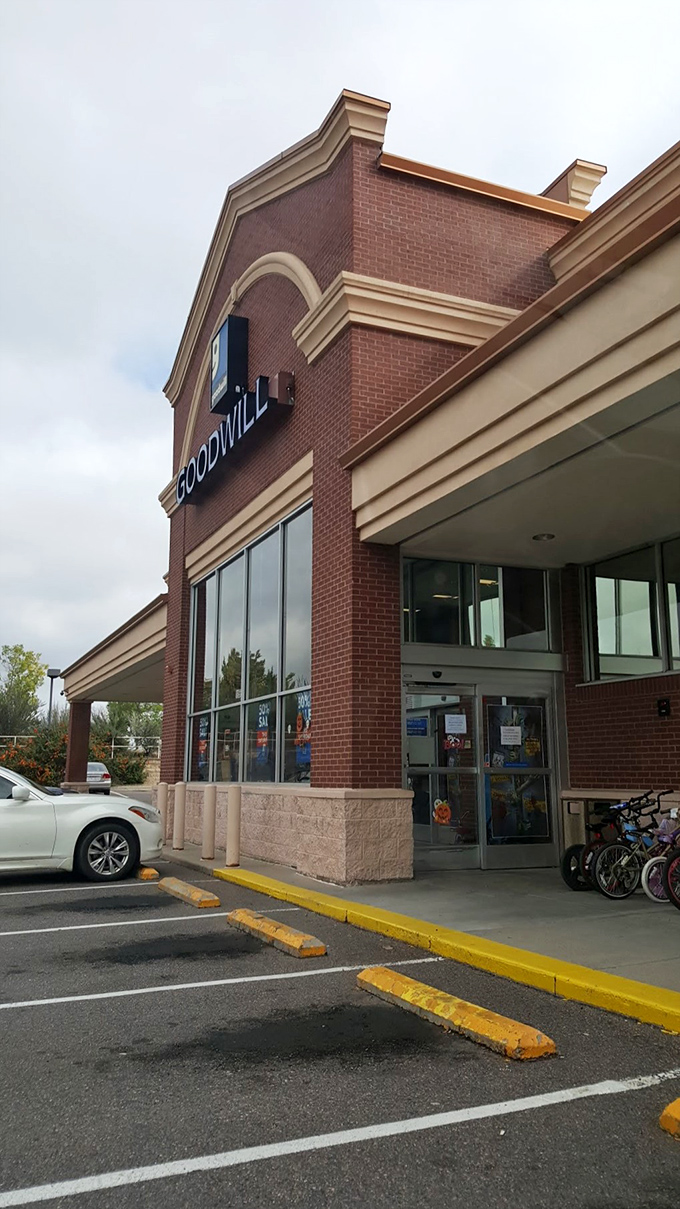 Those automatic doors might as well be portals to an alternate dimension where retail rules are gloriously inverted.