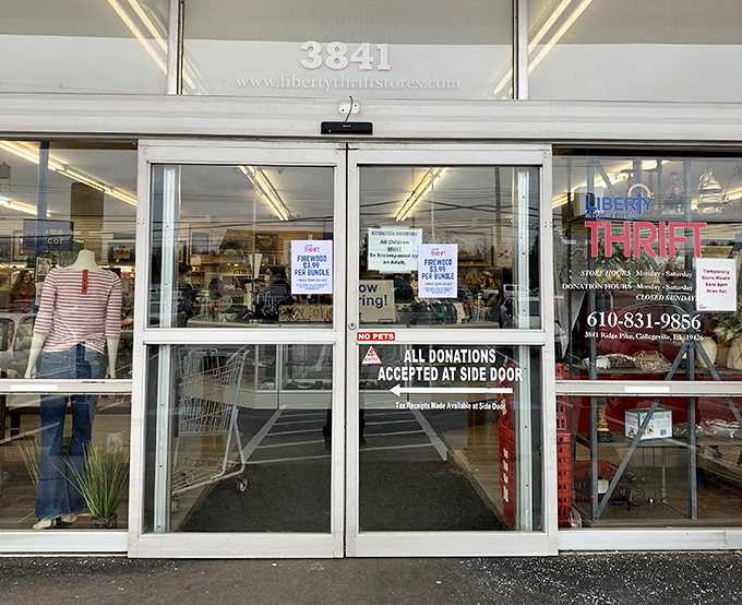 Step inside and prepare for sensory overload – furniture, lamps, and knick-knacks as far as the eye can see.