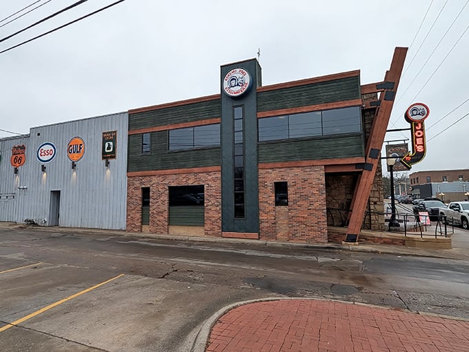Eskimo Joe's, Stillwater's legendary watering hole, where the cheese fries are famous enough to have their own fan club and retirement plan.