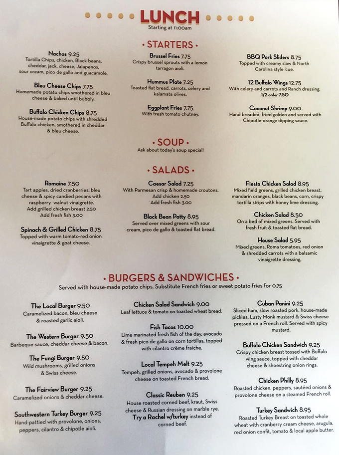 The menu reads like a love letter to Southern cuisine with enough creative twists to make your ordering decision delightfully difficult.