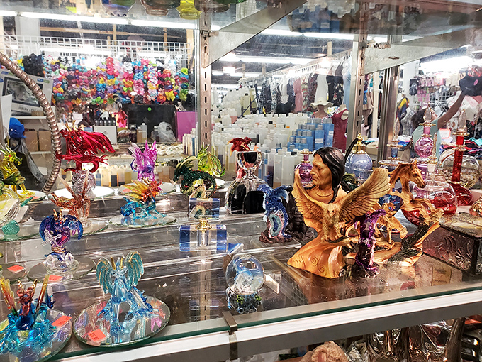 A miniature menagerie of glass creatures awaits adoption. Each figurine tells a story&mdash;some magical, some whimsical, all conversation starters for your mantel.