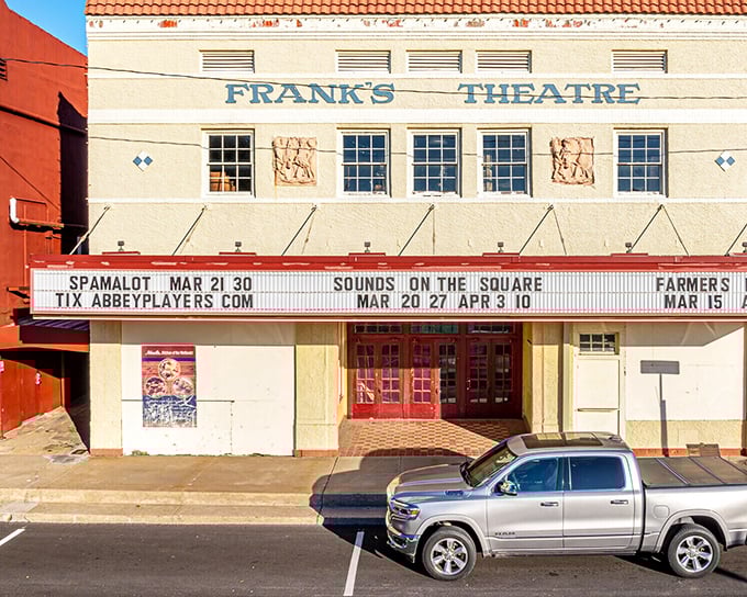Frank's Theatre stands as a nostalgic reminder that movie magic isn't about stadium seating and 3D&mdash;it's about community gathering places with character.