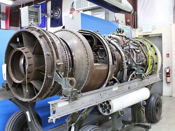 This isn't your car's engine! The Havilland Gyron turbojet is mechanical poetry—a symphony of metal that once hurled brave souls through the sky at mind-boggling speeds.