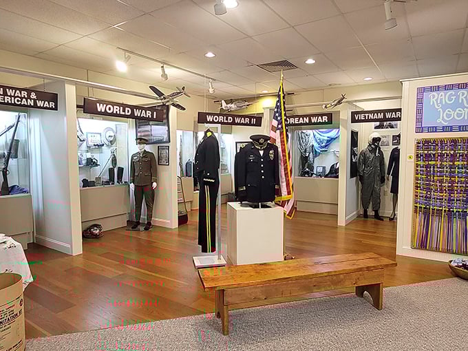 Step into the Heritage Museum and you're walking through time &ndash; each uniform tells a story of sacrifice that shaped both the town and nation.