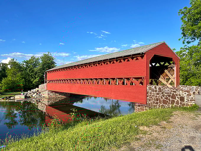 The Sachs Covered Bridge isn't just Instagram-worthy&mdash;it's a 19th-century engineering marvel that's survived floods, wars, and countless tourists trying to recreate scenes from "The Bridges of Madison County."