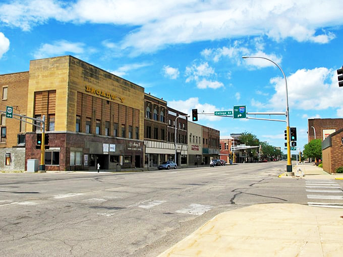 Historic downtown Albert Lea features those classic brick buildings that have witnessed more Minnesota seasons than most of us have had hot dishes.