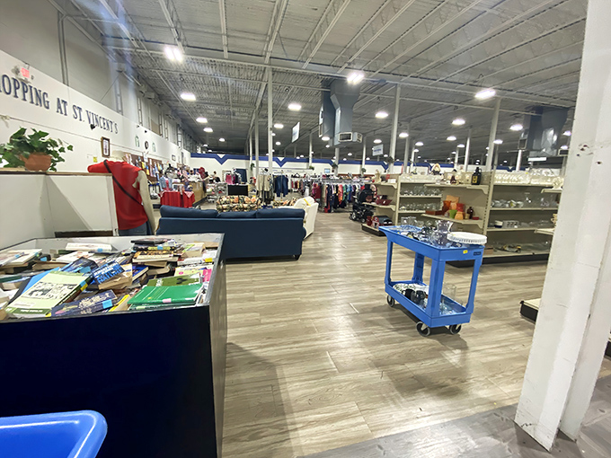 Step inside and the vastness hits you&mdash;aisles stretching toward infinity like some beautiful retail galaxy where every star costs less than you'd expect.