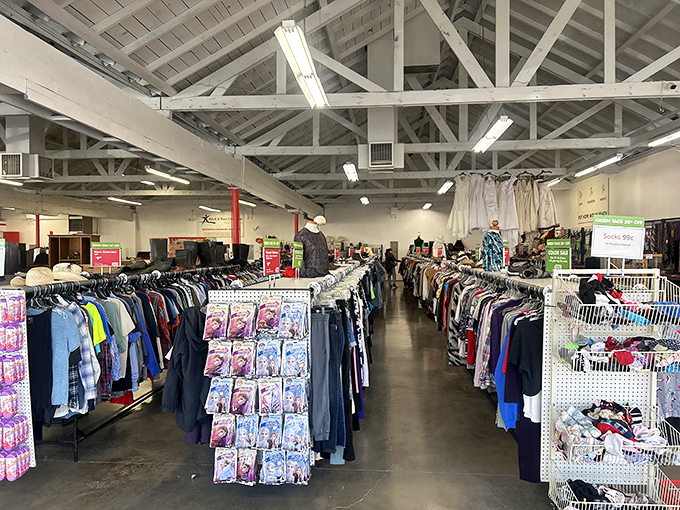 Step inside and the treasure hunt begins &ndash; rows of meticulously organized clothing stretch toward the horizon like a fashionista's Field of Dreams.