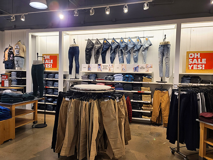Jean therapy at its finest&mdash;where denim dreams come true and "Oh Sale Yes" isn't just a sign, it's a lifestyle philosophy.