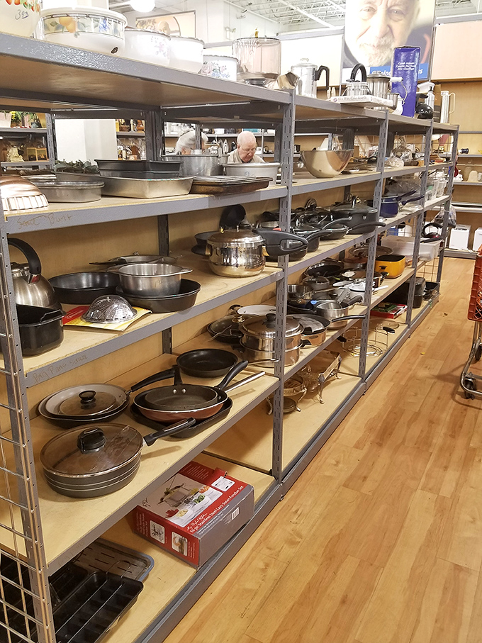 Cast iron dreams and stainless steel bargains &ndash; this kitchenware aisle holds the secret ingredients to budget-friendly cooking.